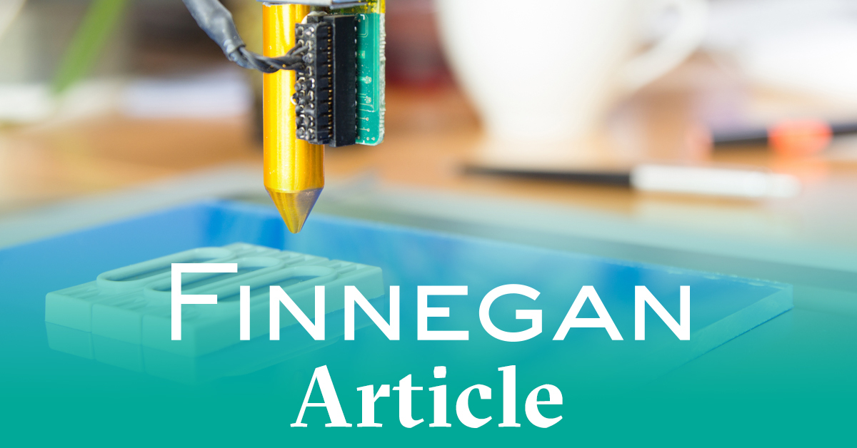 Anti-Copying Technology for 3D Printing: A Survey | Articles | Finnegan ...