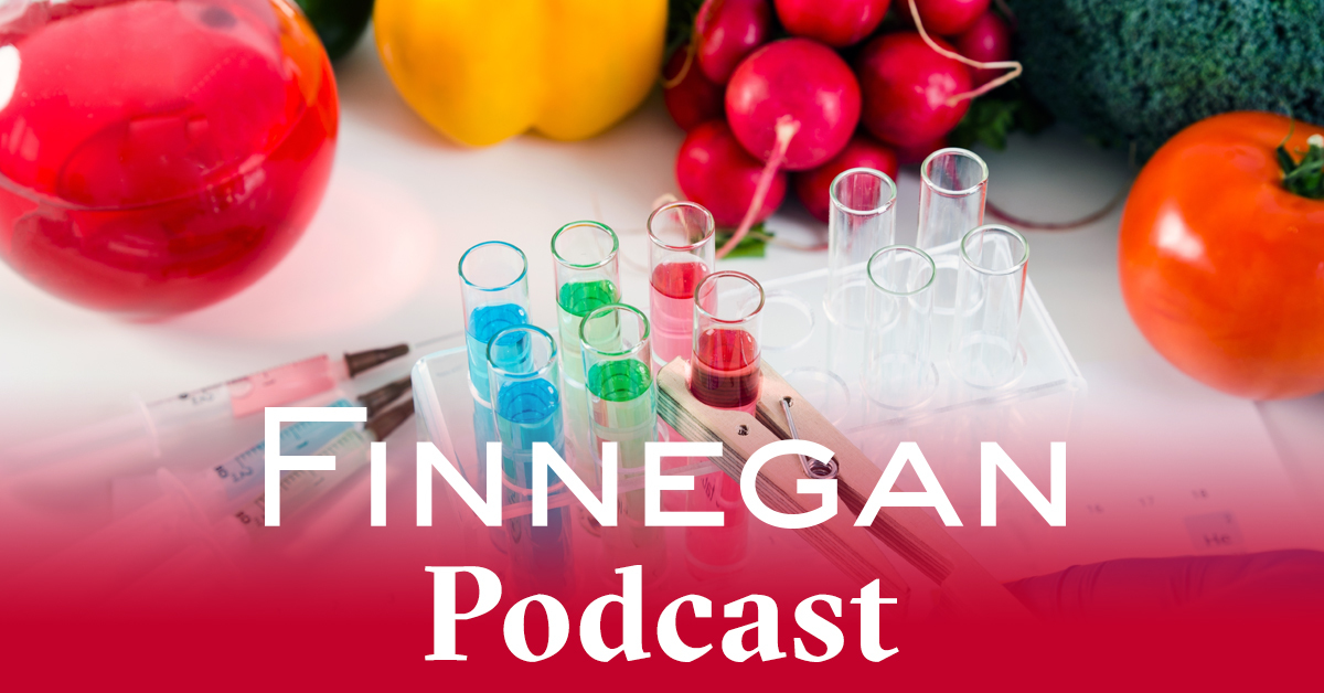 Engineered Foods and Patent Eligibility Issues | Podcasts | Finnegan ...