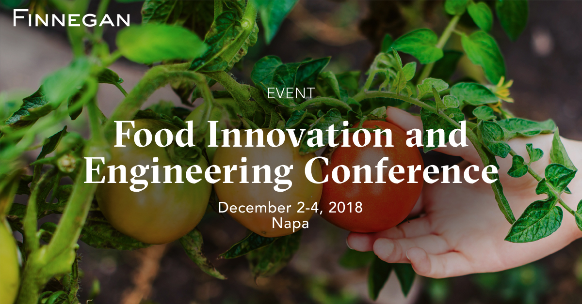 Food Innovation and Engineering Conference | Events | Finnegan ...