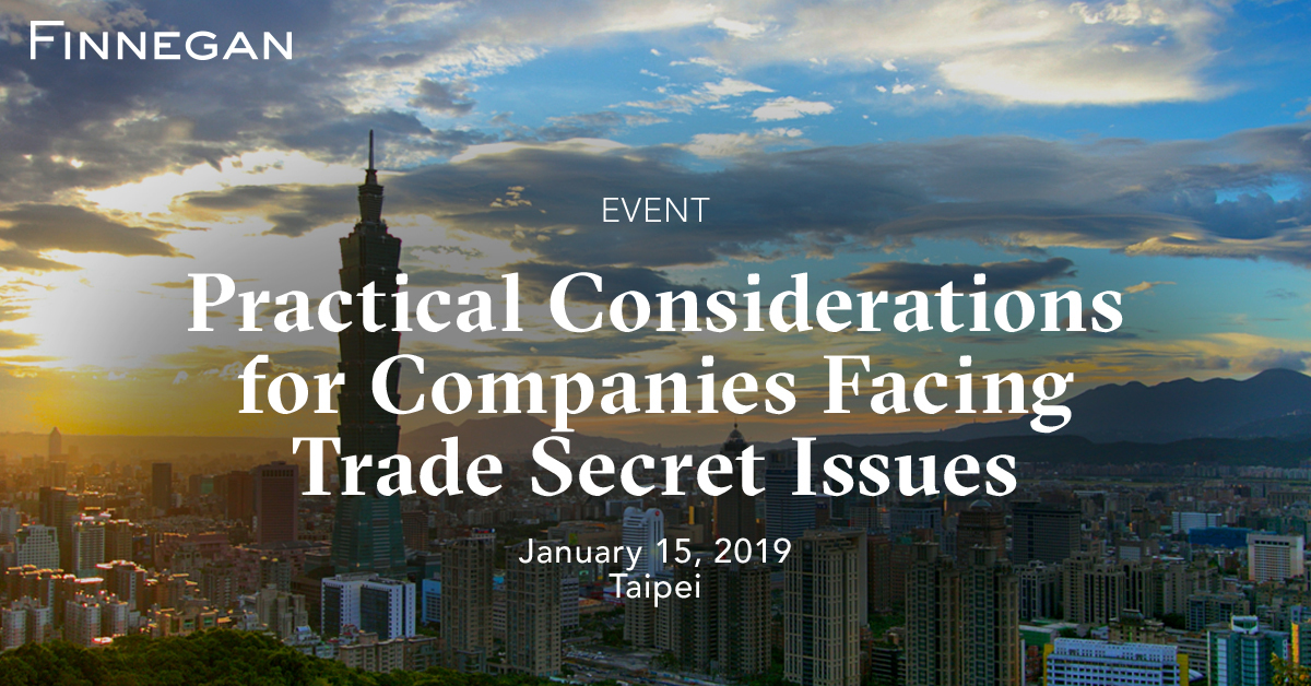 Practical Considerations for Companies Facing Trade Secret Issues ...