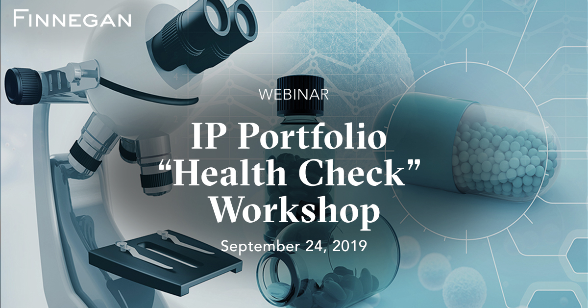Ready to Launch? IP Portfolio "Health Check" Workshop | Events ...