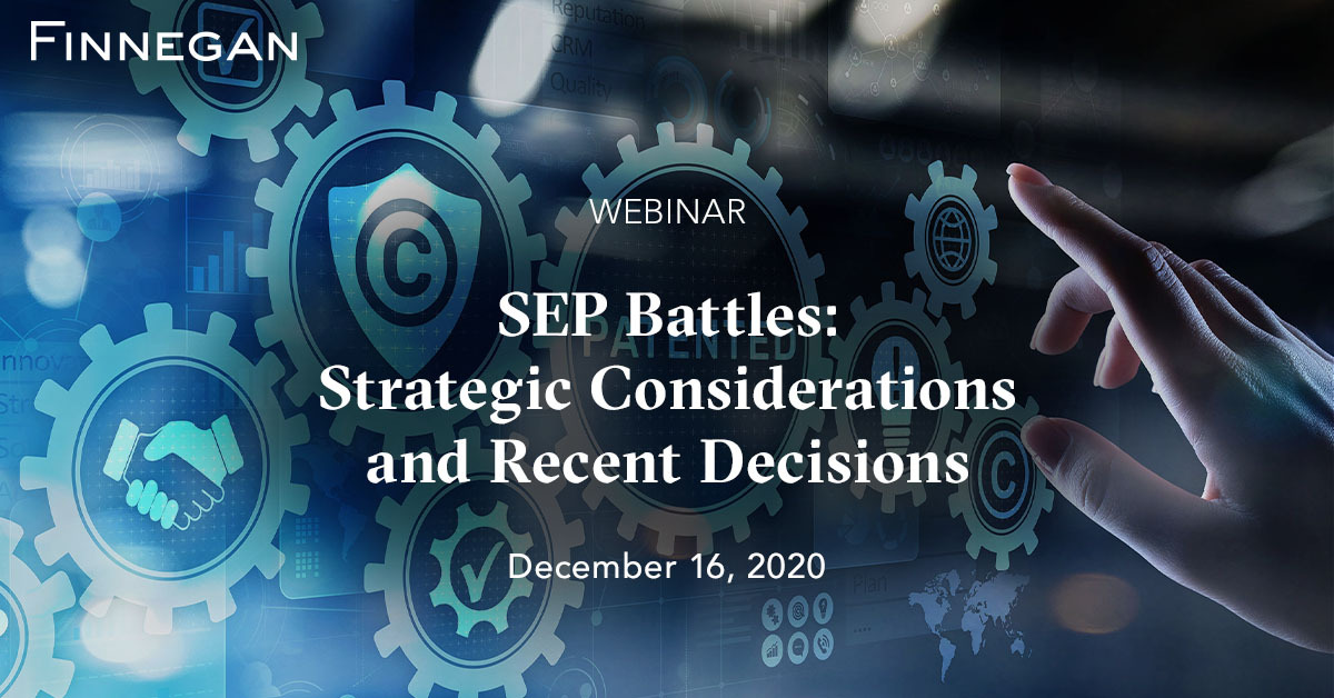 SEP Battles: Strategic Considerations and Recent Decisions | Events ...