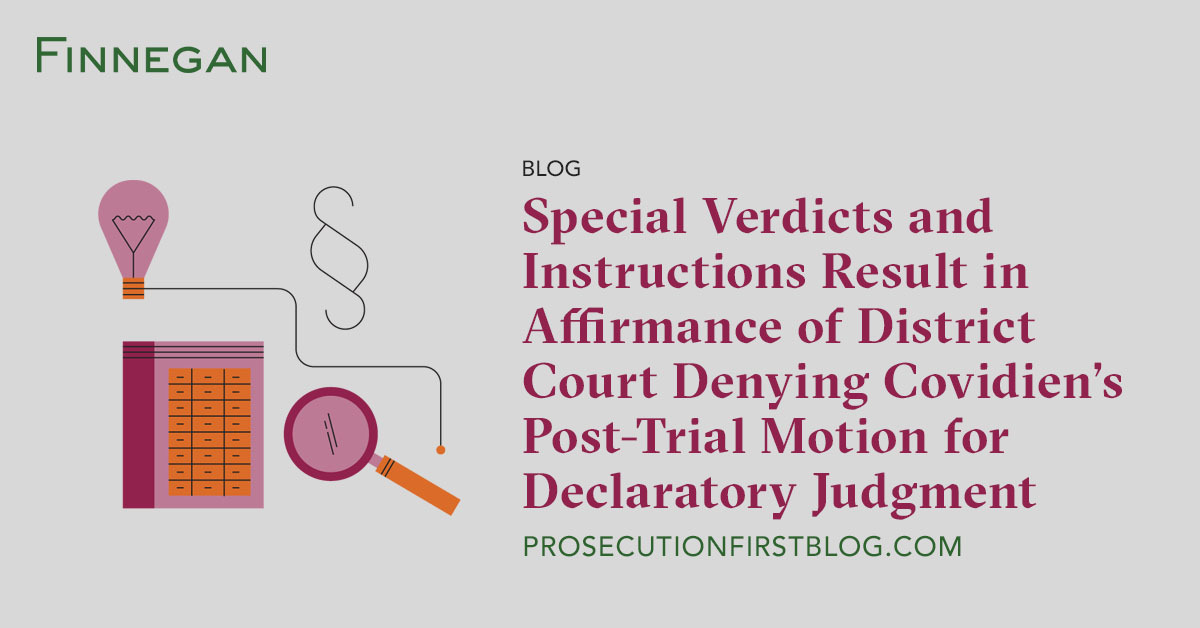 Special Verdicts and Instructions Result in Affirmance of District ...