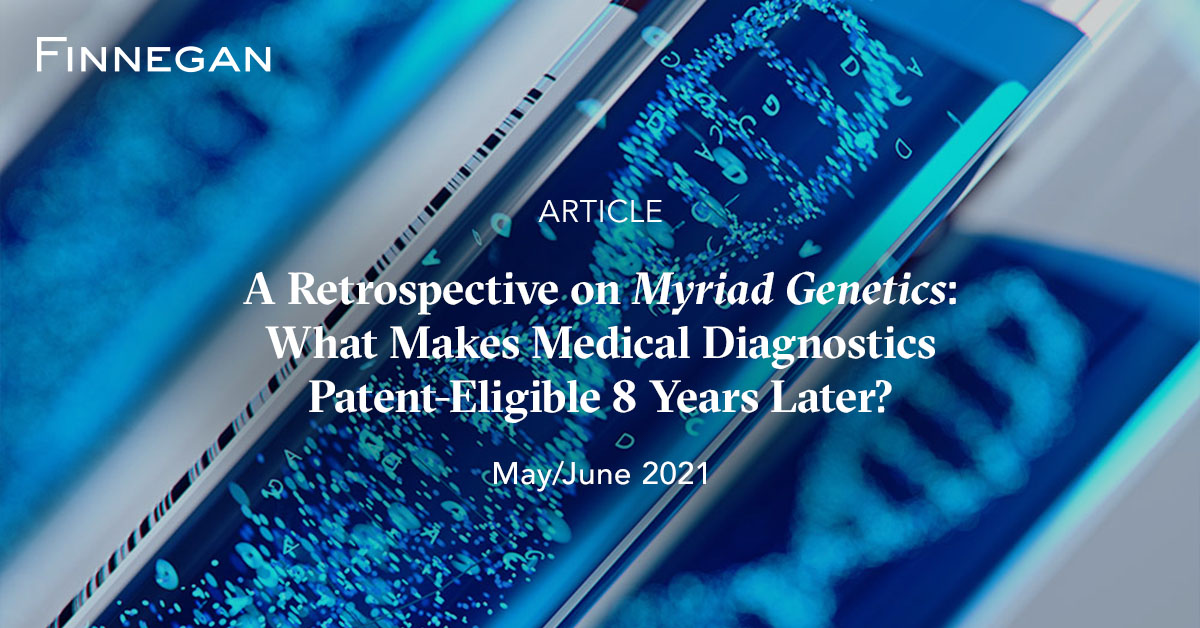A Retrospective on Myriad Genetics: What Makes Medical Diagnostics ...