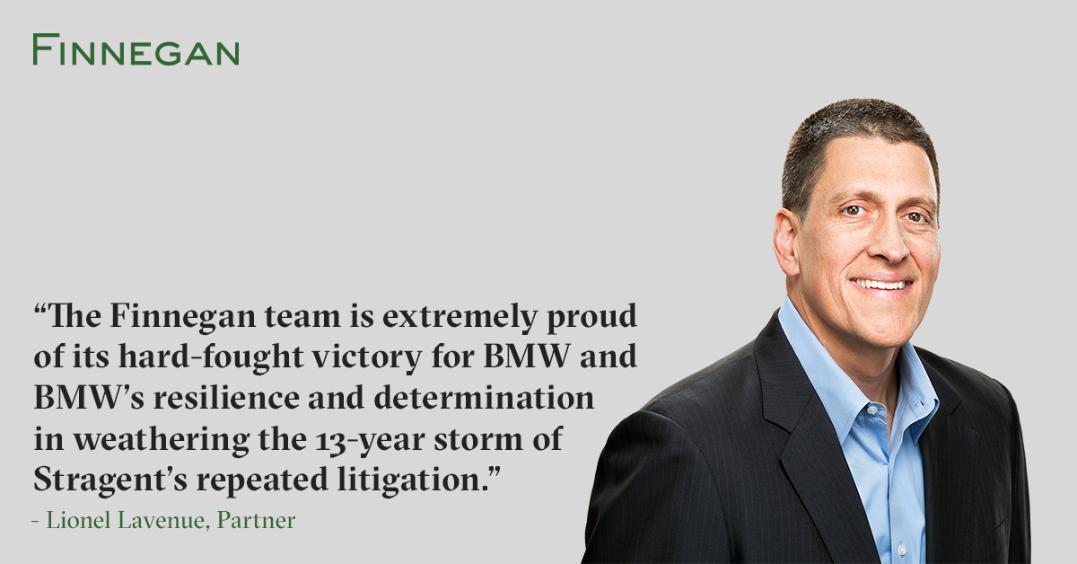 Finnegan and BMW Put an End to Patent Assertion Entity Stragent’s Long ...