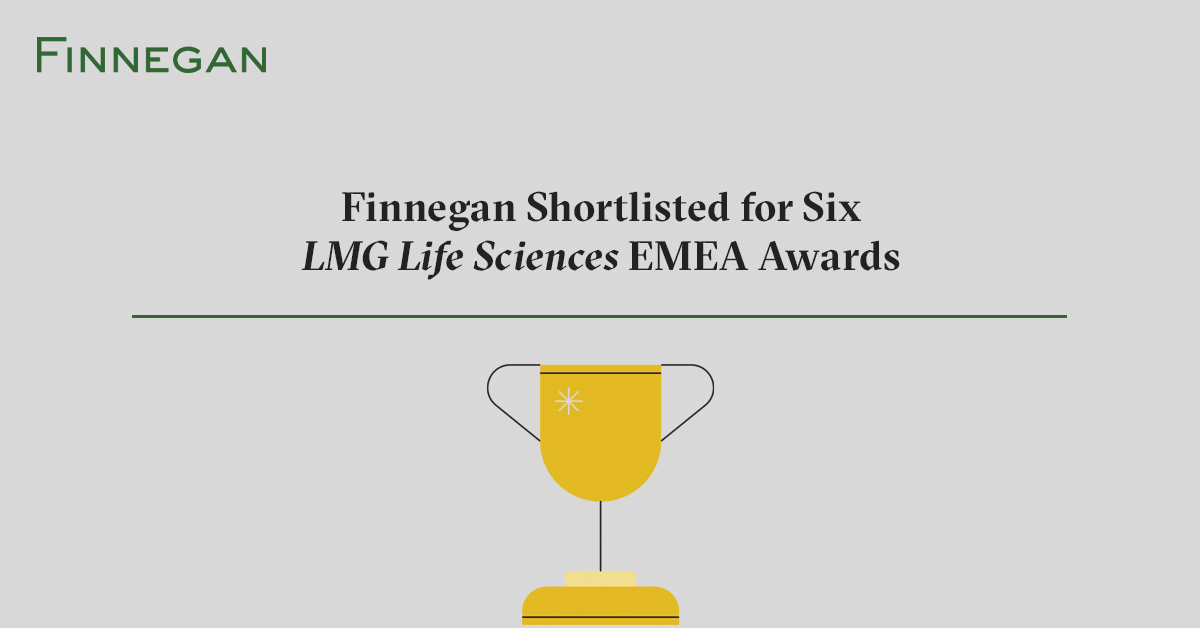 Finnegan Shortlisted for Six LMG Life Sciences EMEA Awards | Finnegan ...