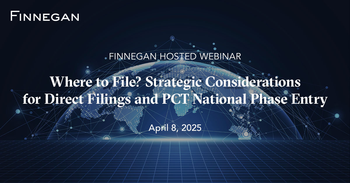 Where to File? Strategic Considerations for Direct Filings and PCT ...