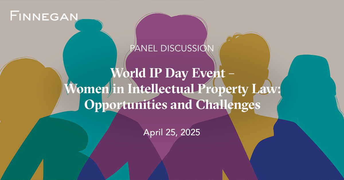 World IP Day Event – Women in Intellectual Property Law: Opportunities ...