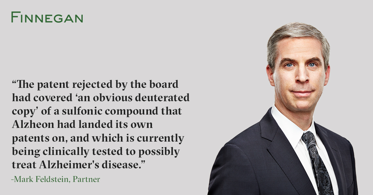 Fed. Circ. OKs Boston Drug Developer's Patent Win | Finnegan | Leading ...