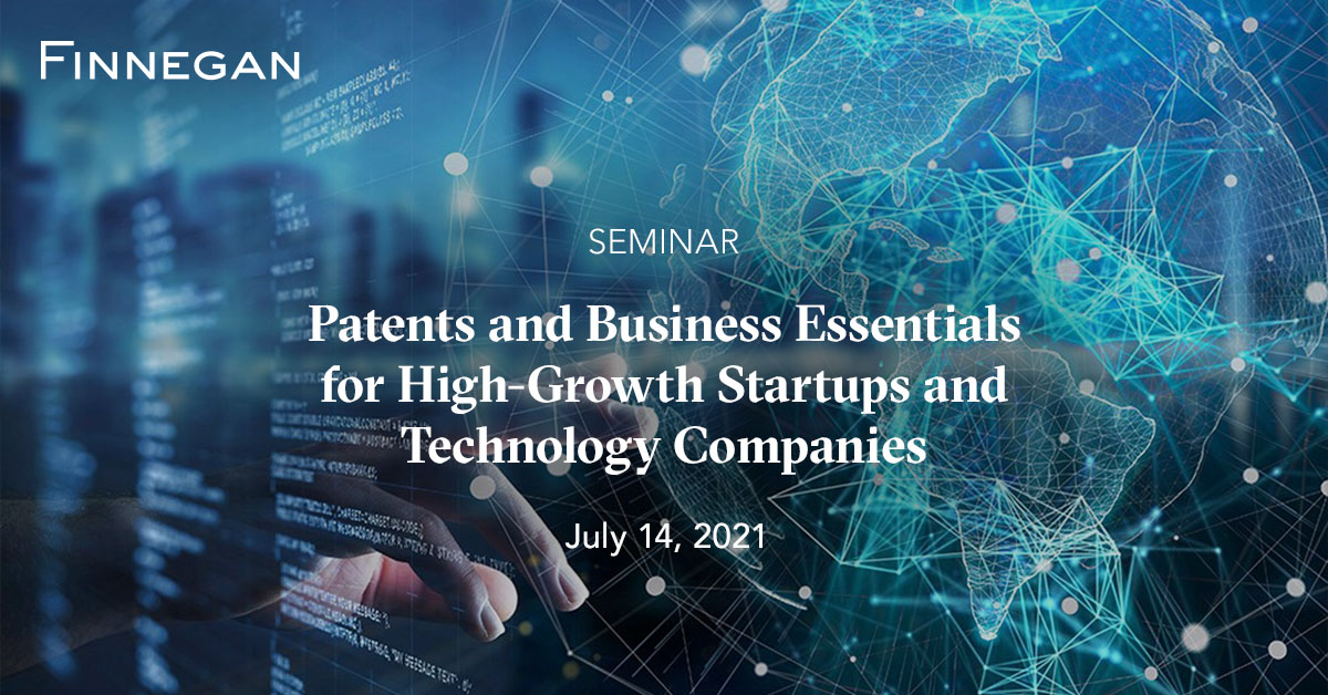 Patents and Business Essentials for High-Growth Startups and Technology ...