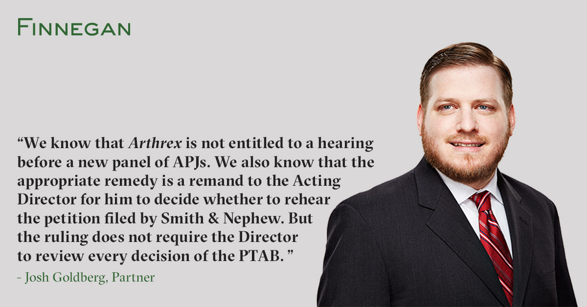 Lack of Supervision Over PTAB Judges Runs Afoul of Appointments Clause ...