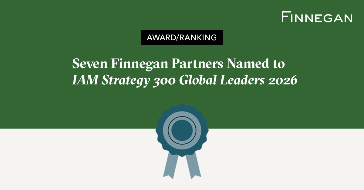 Seven Finnegan Partners Named to IAM Strategy 300 Global Leaders 2026 ...