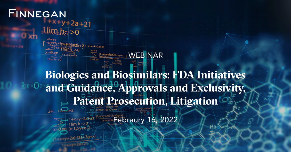 Biologics and Biosimilars: FDA Initiatives and Guidance, Approvals and ...