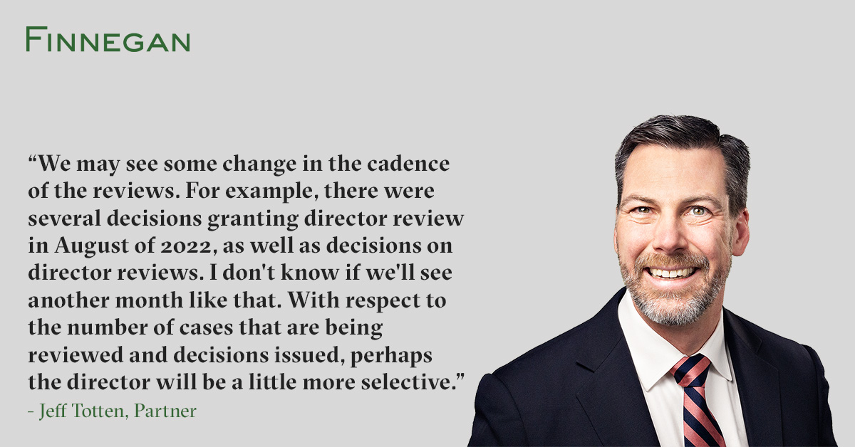 USPTO Director Reviews: Did OpenSky Prompt a Rethink? | Finnegan ...