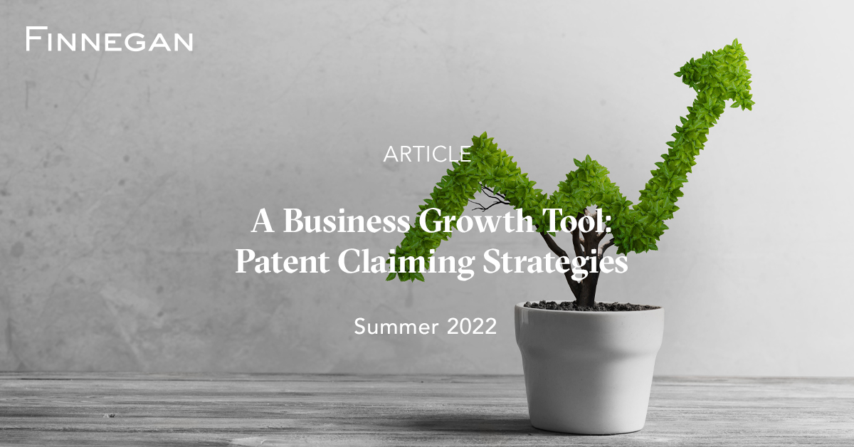 A Business Growth Tool: Patent Claiming Strategies | Articles ...