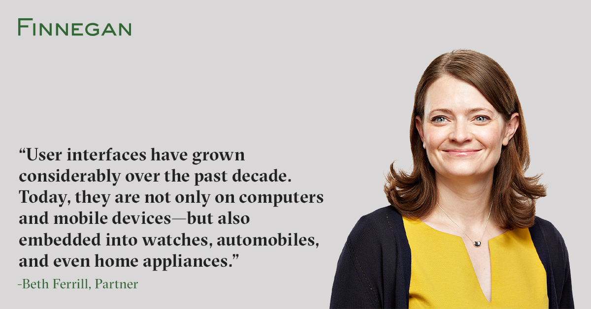 Navigating the Surge in GUI Design Patent Applications | Finnegan ...