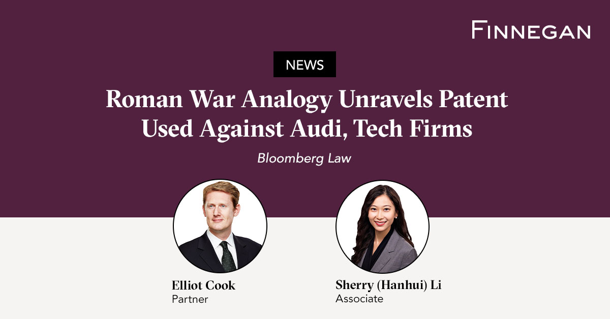Roman War Analogy Unravels Patent Used Against Audi, Tech Firms ...