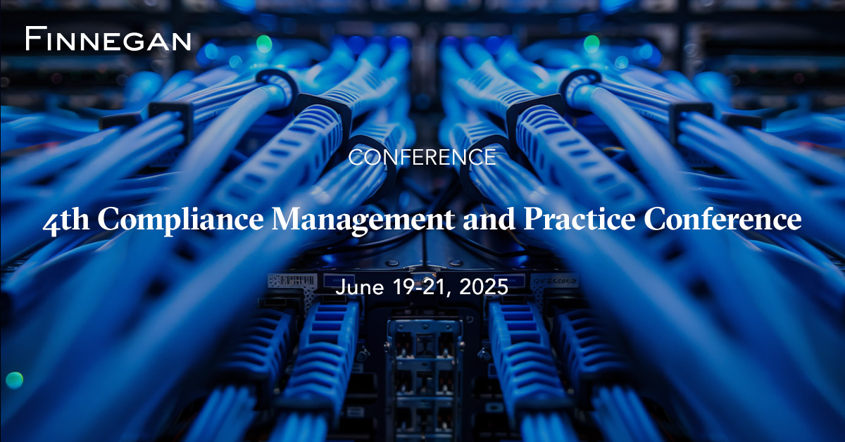 4th Compliance Management and Practice Conference | Events | Finnegan ...
