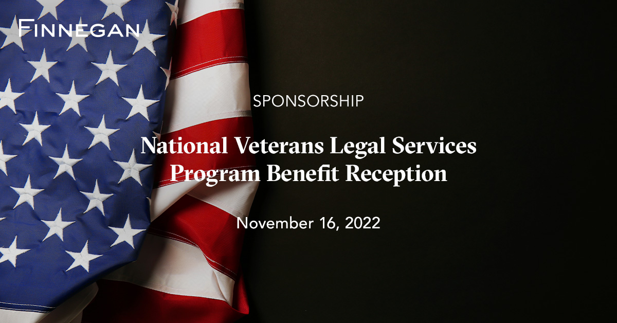 National Veterans Legal Services Program 2022 Annual Benefit Reception ...