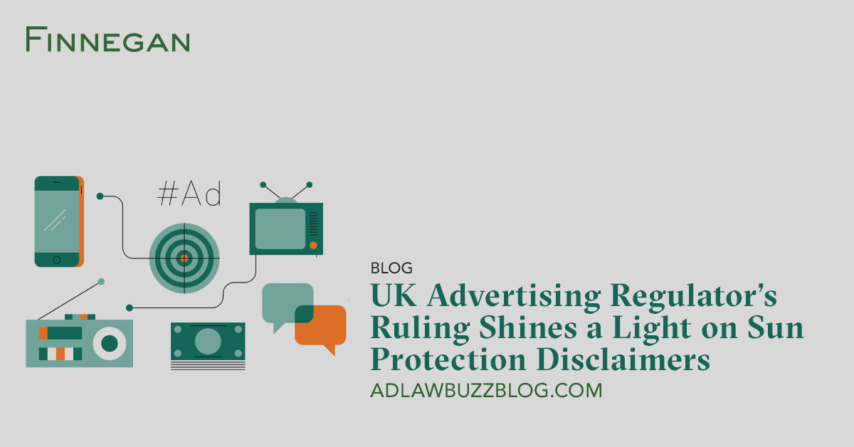 UK Advertising Regulator’s Ruling Shines a Light on Sun Protection ...