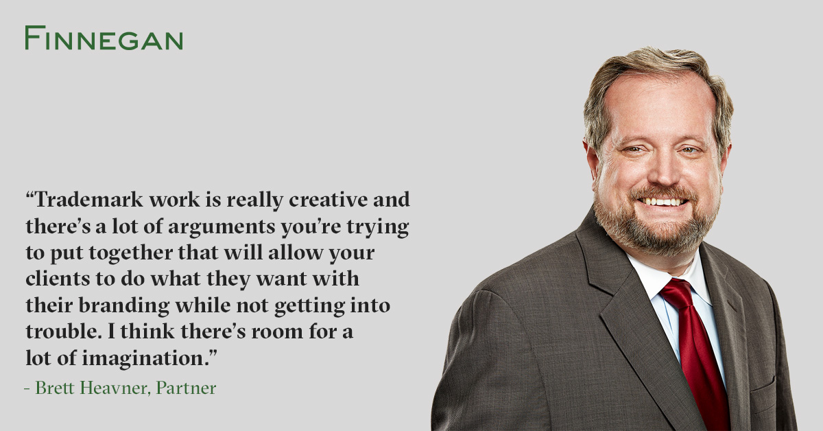 A Day in the Life of a Trademark Litigator: Brett Heavner | Finnegan ...